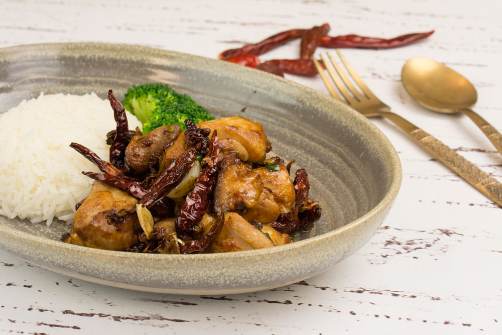 Sichuan Chongqing Chicken (Sichuan Chongqing La Zi Ji) | Asian Inspirations