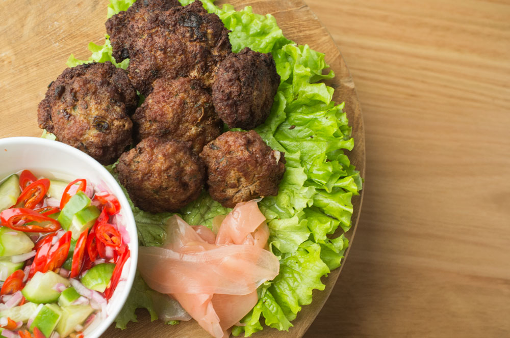 Thai Spicy Fried Pork Patties (Tod Man Moo) | Asian Inspirations