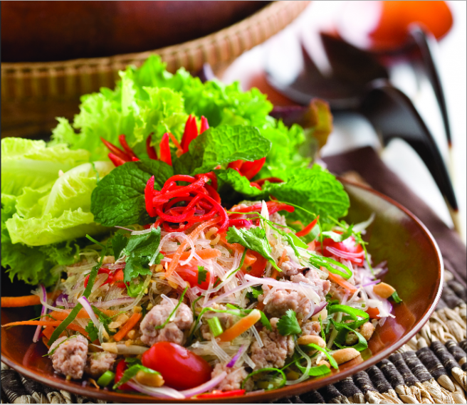 Thai Glass Noodle Salad (Yum Woon Sen) | Asian Inspirations