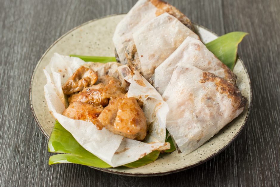 Paper Wrap Chicken (Chee Pow Kai) | Asian Inspirations