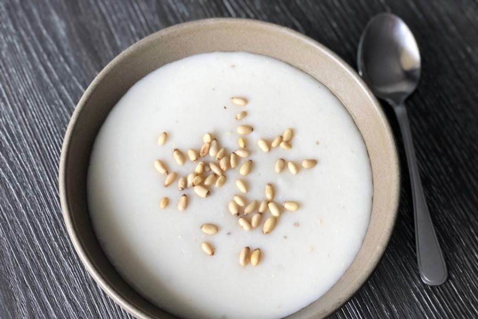 Pine Nut Congee (Jatjuk) | Asian Inspirations