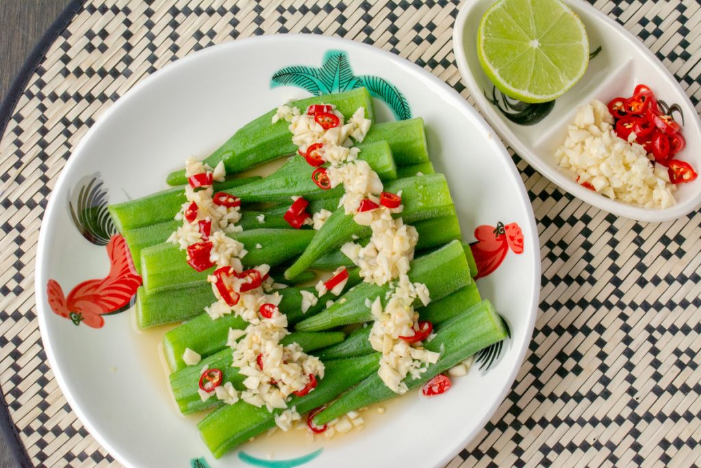 Steamed Okra | Asian Inspirations