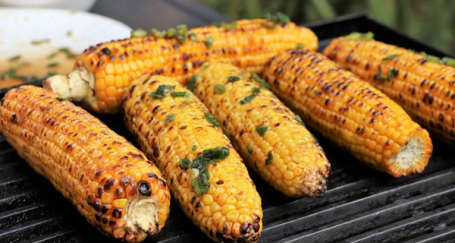 Asian Style Grilled Sweet Corn in Special Sauce | Asian Inspirations