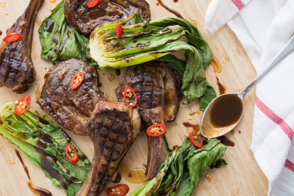 Char Siu Barbecued Lamb Chops | Asian Inspirations