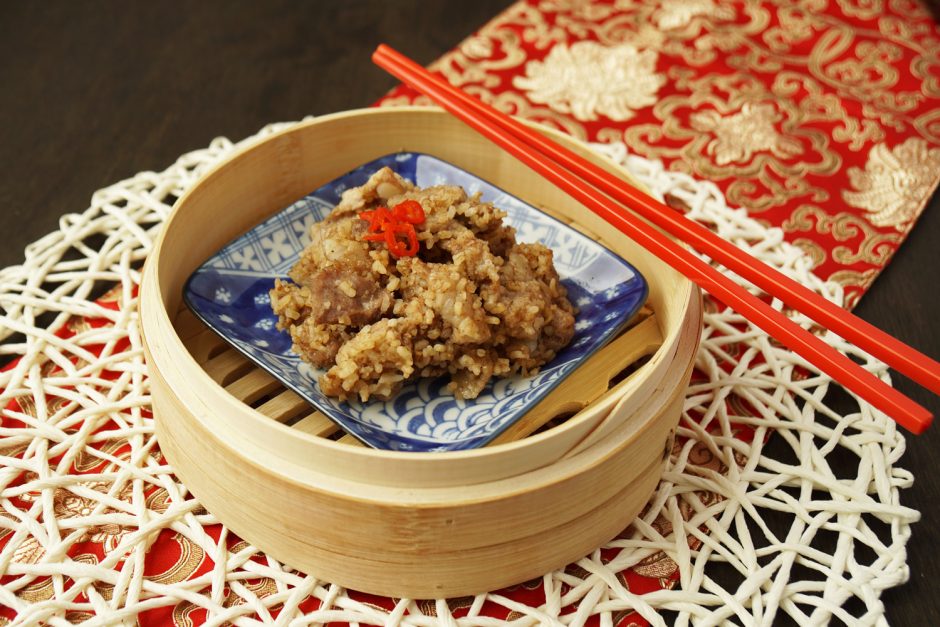 Steamed Pork with Rice Powder (Fen Zheng Rou) | Asian Inspirations