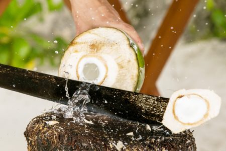 How to Open a Coconut | Asian Inspirations