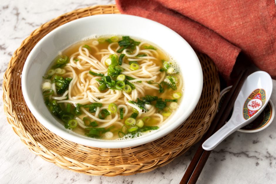 Shanghainese Plain Noodles Soup (Yang Chun Mian) | Asian Inspirations