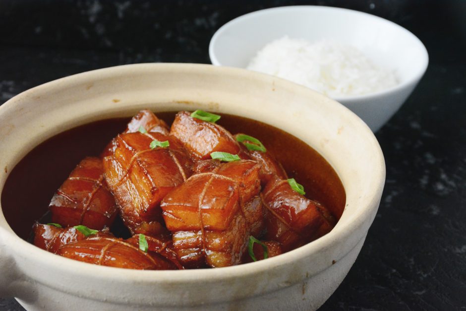 Shanghai-Style Braised Pork Belly (Dong Po Rou) | Asian Inspirations