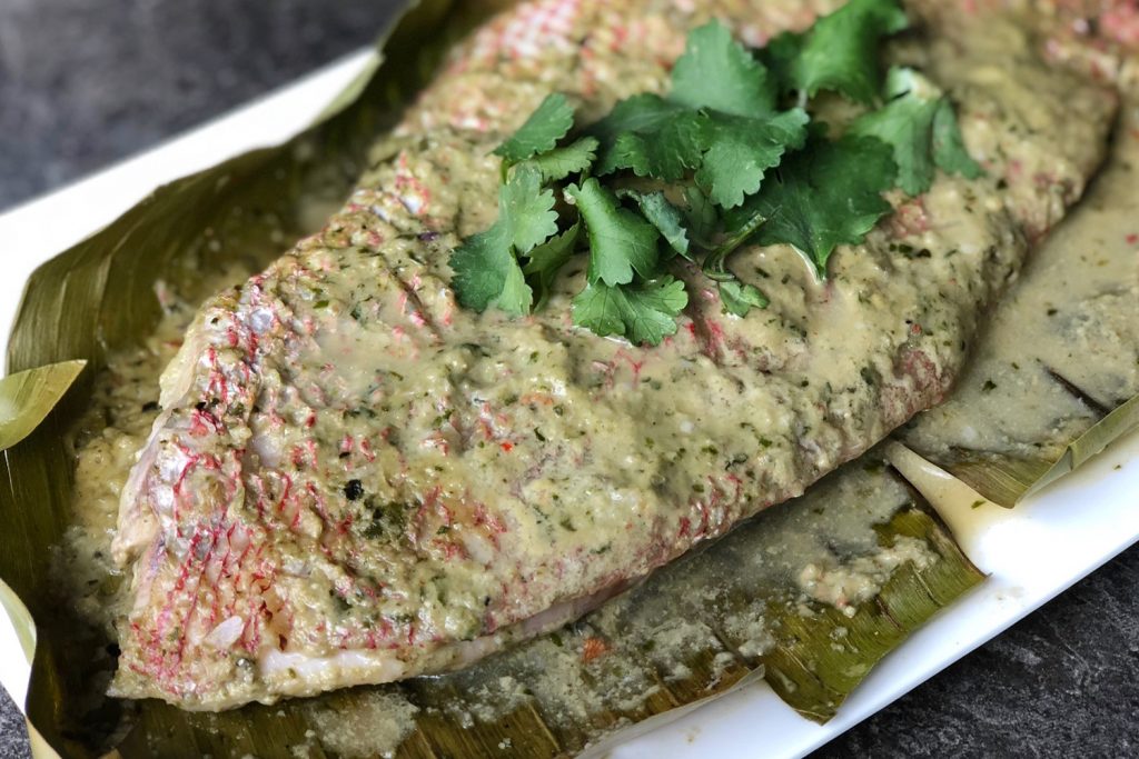 Thai Baked Fish in Banana Leaf | Asian Inspirations