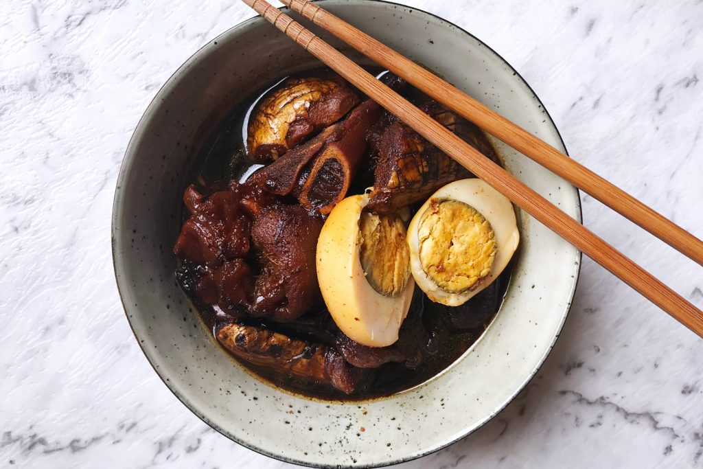 Braised Pork Trotter in Black Vinegar | Asian Inspirations