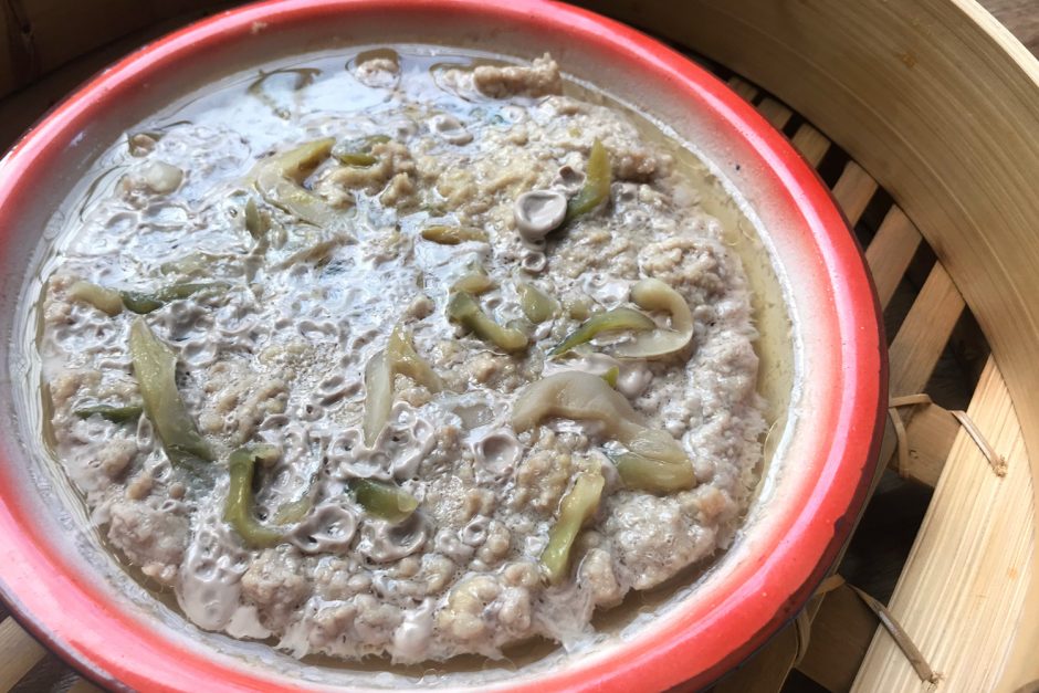 Steamed Minced Pork with Preserved Vegetable | Asian Inspirations