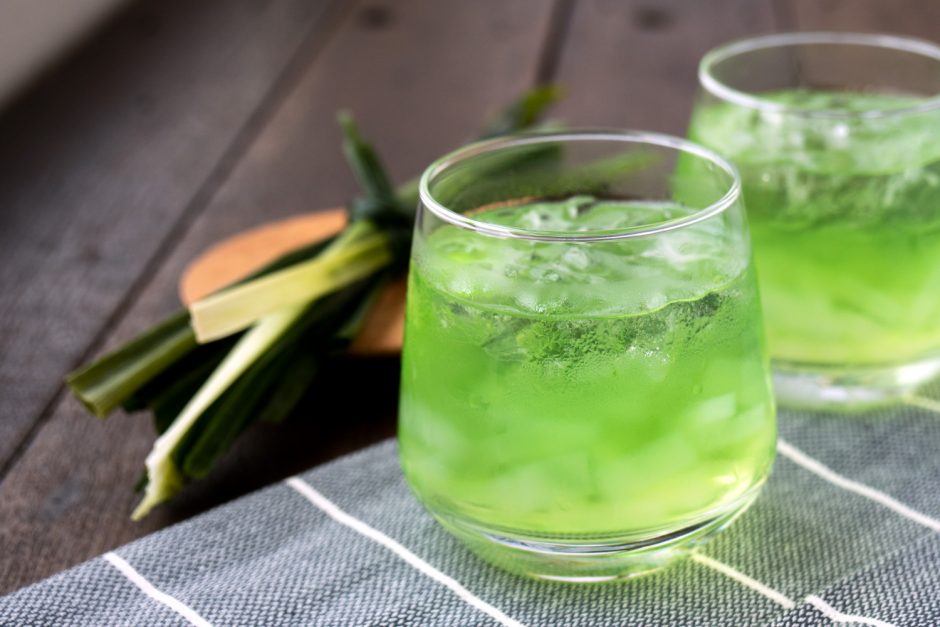 Pandan Juice with Jelly | Asian Inspirations