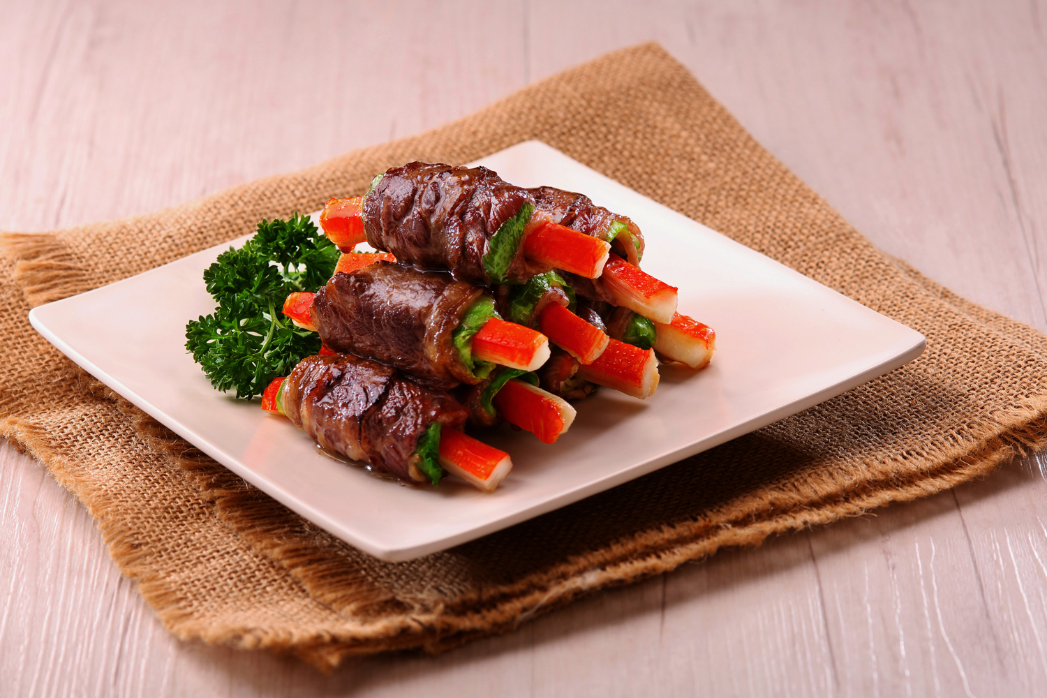 Beef Rolls in Double Deluxe Soy Sauce | Asian Inspirations