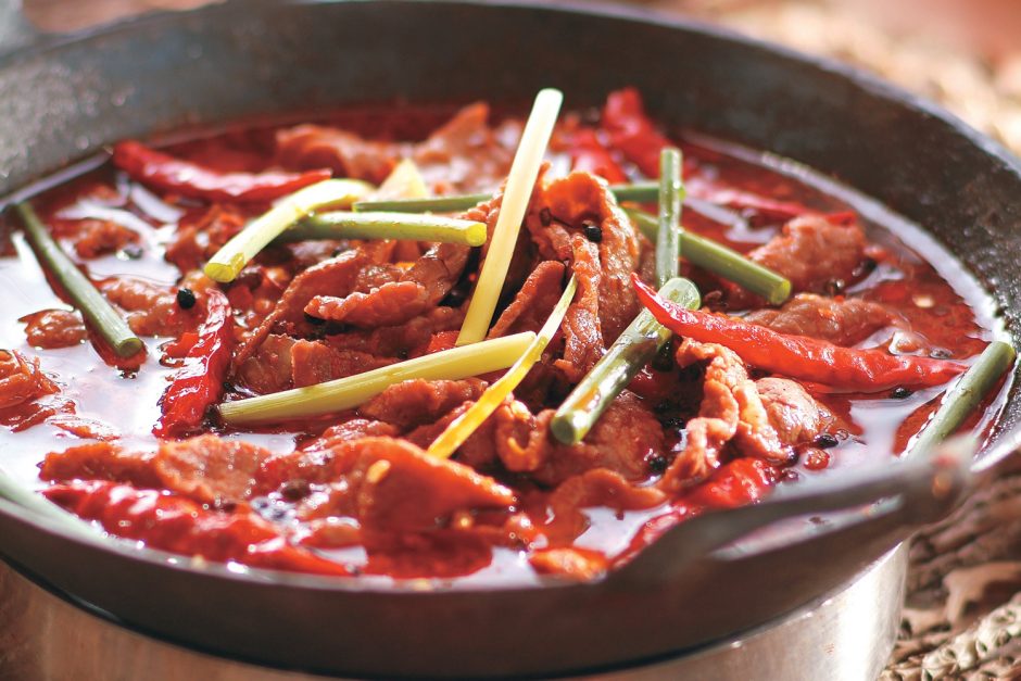 Sliced Beef in Hot Chilli Oil | Asian Inspirations