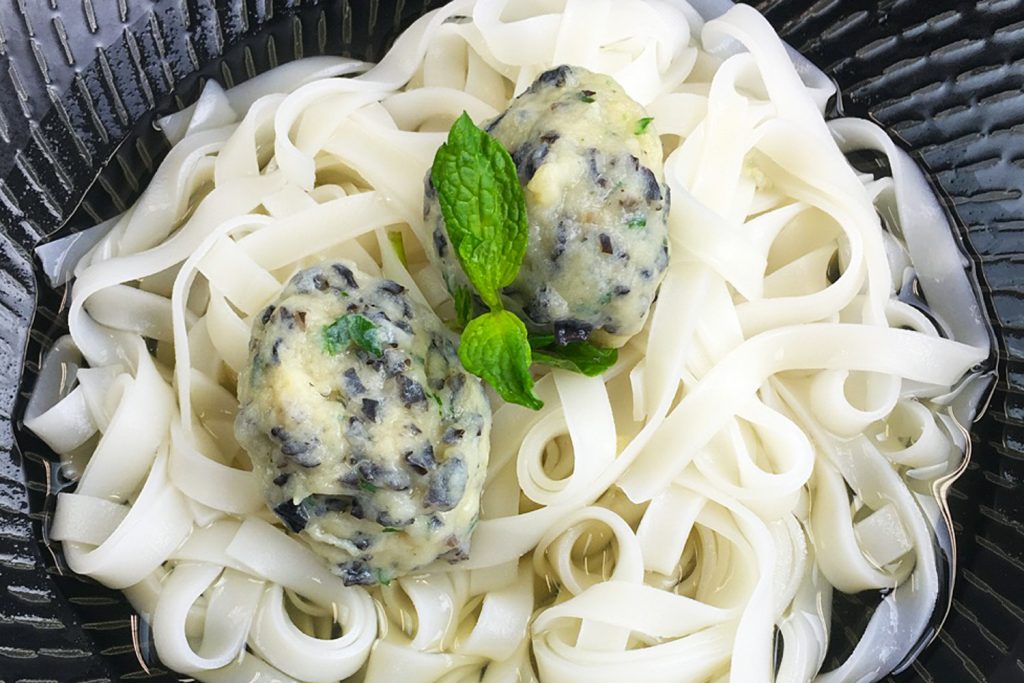 Rice Stick Soup with Fish Balls | Asian Inspirations