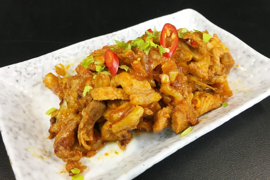 Pan-fried Tom Yum Pork | Asian Inspirations