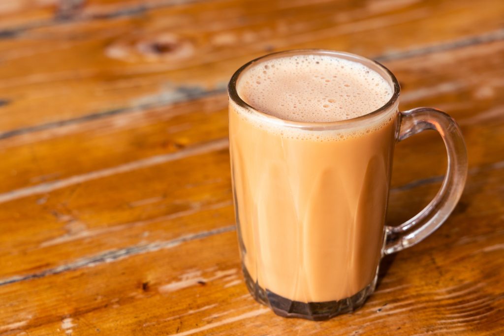 Pulled Milk Tea (Teh Tarik) | Asian Inspirations