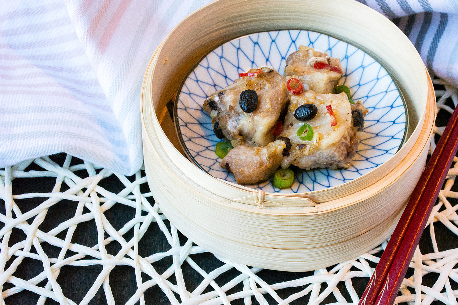 Steamed Pork Spare Ribs with Black Bean Sauce | Asian Inspirations