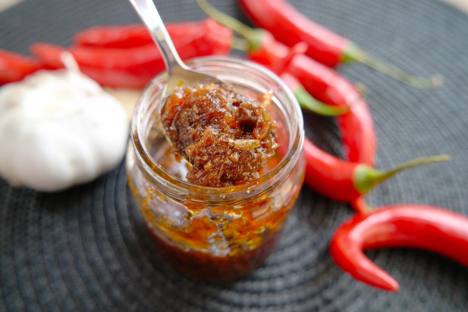 Homemade Spicy Shallot Sauce | Asian Inspirations