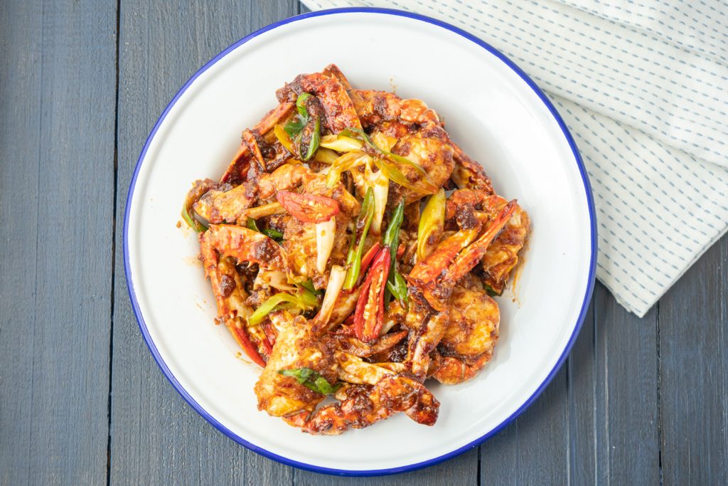 Thai Stir-Fried Chilli Crab (Poo Pad Namprik Phao) | Asian Inspirations