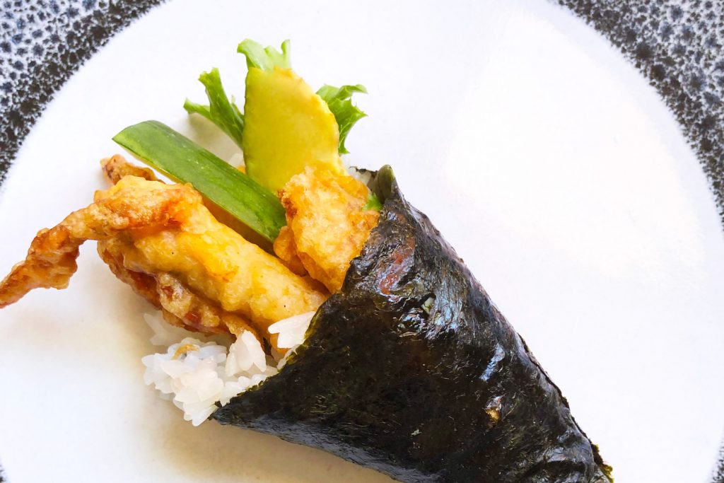 Soft Shell Crab Hand Roll | Asian Inspirations