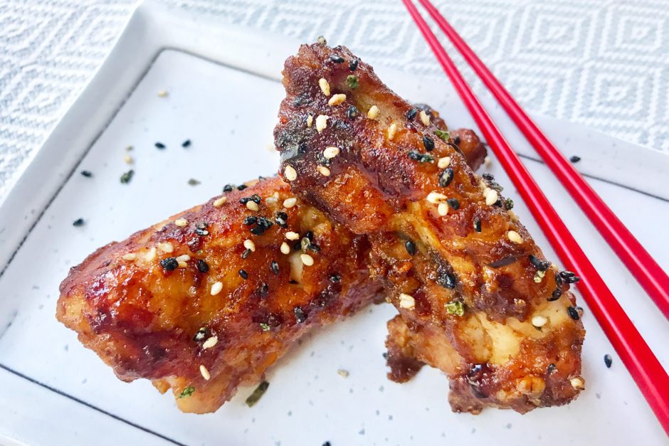 Honey Garlic Chicken Ribs | Asian Inspirations