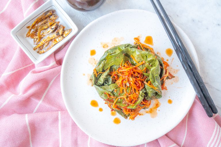 Perilla Kimchi (Kkaennip Kimchi) | Asian Inspirations