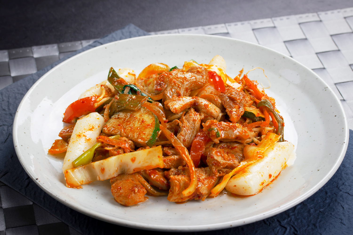 Spicy Chicken with Vegetables (Chuncheon Dak Galbi) | Asian Inspirations