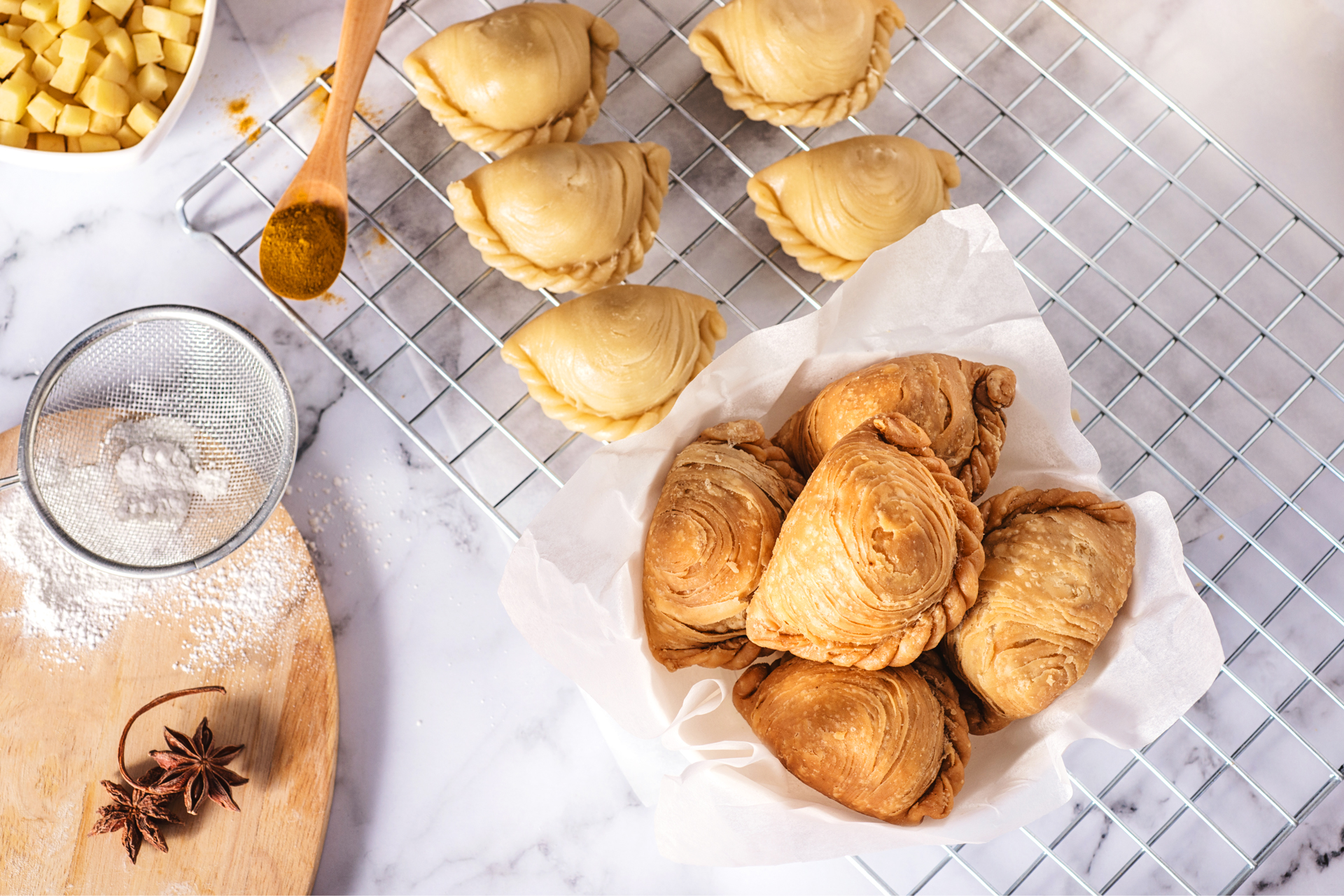 Spiral Curry Puff | Asian Inspirations