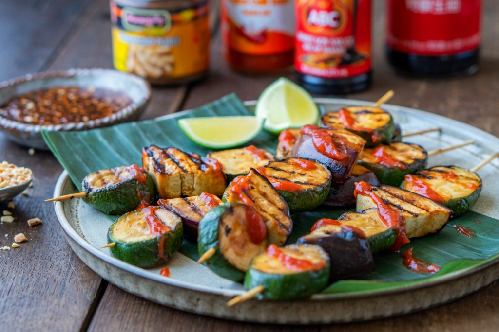 Indonesian Vegetarian Skewers | Asian Inspirations