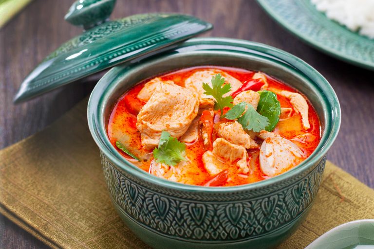 Tom Yum with Chicken (Tom Yum Gai) | Asian Inspirations