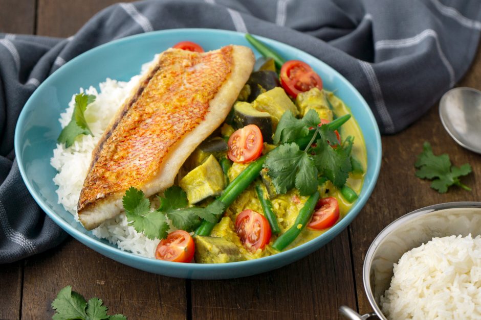 Thai Yellow Curry Fish | Asian Inspirations