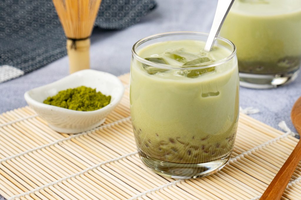 Matcha Red Bean Drink | Asian Inspirations