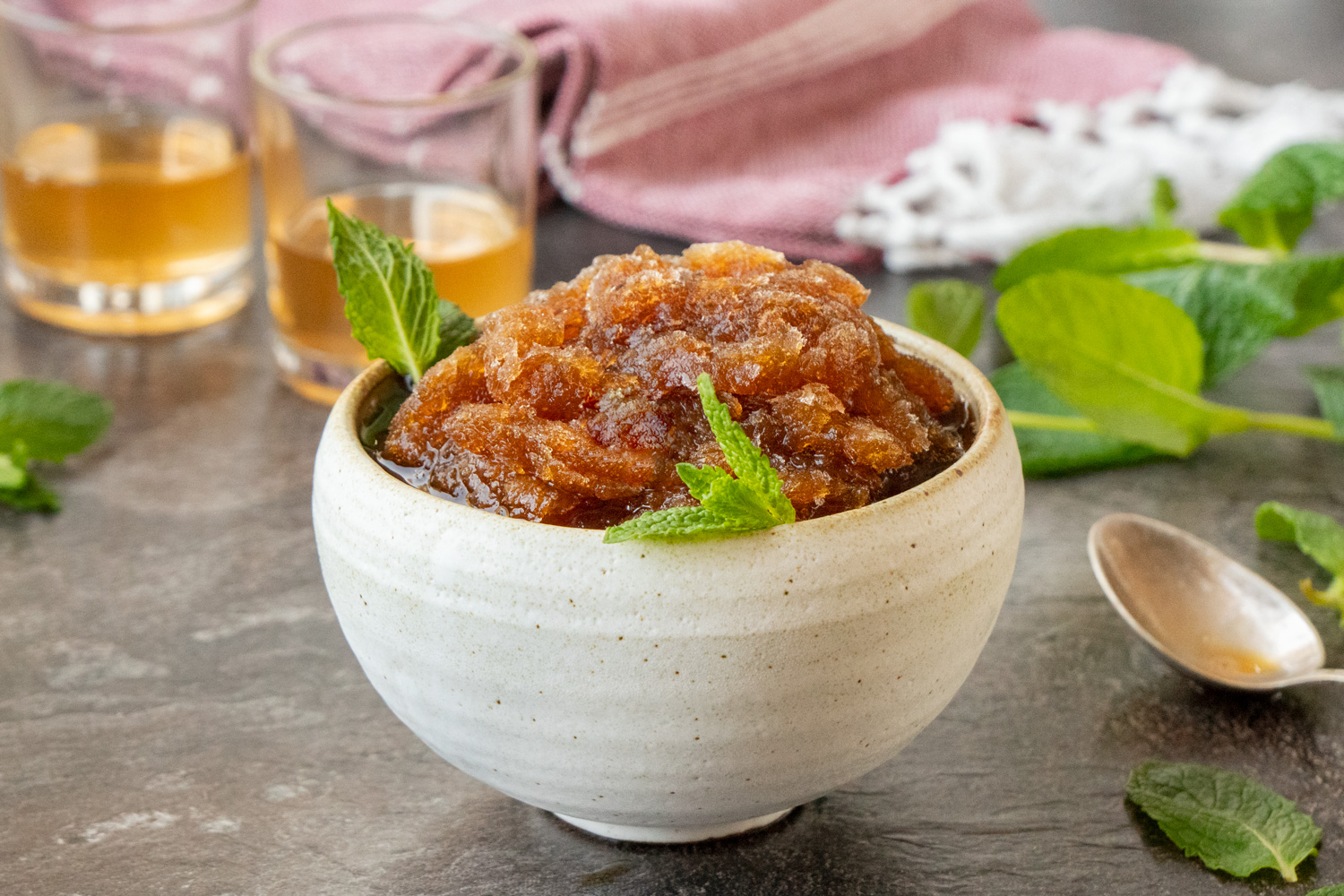 Umeshu Plum Wine Granita | Asian Inspirations