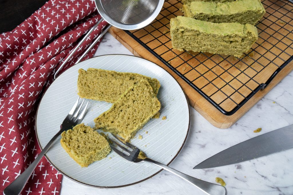 Vegan Matcha Pound Cake | Asian Inspirations