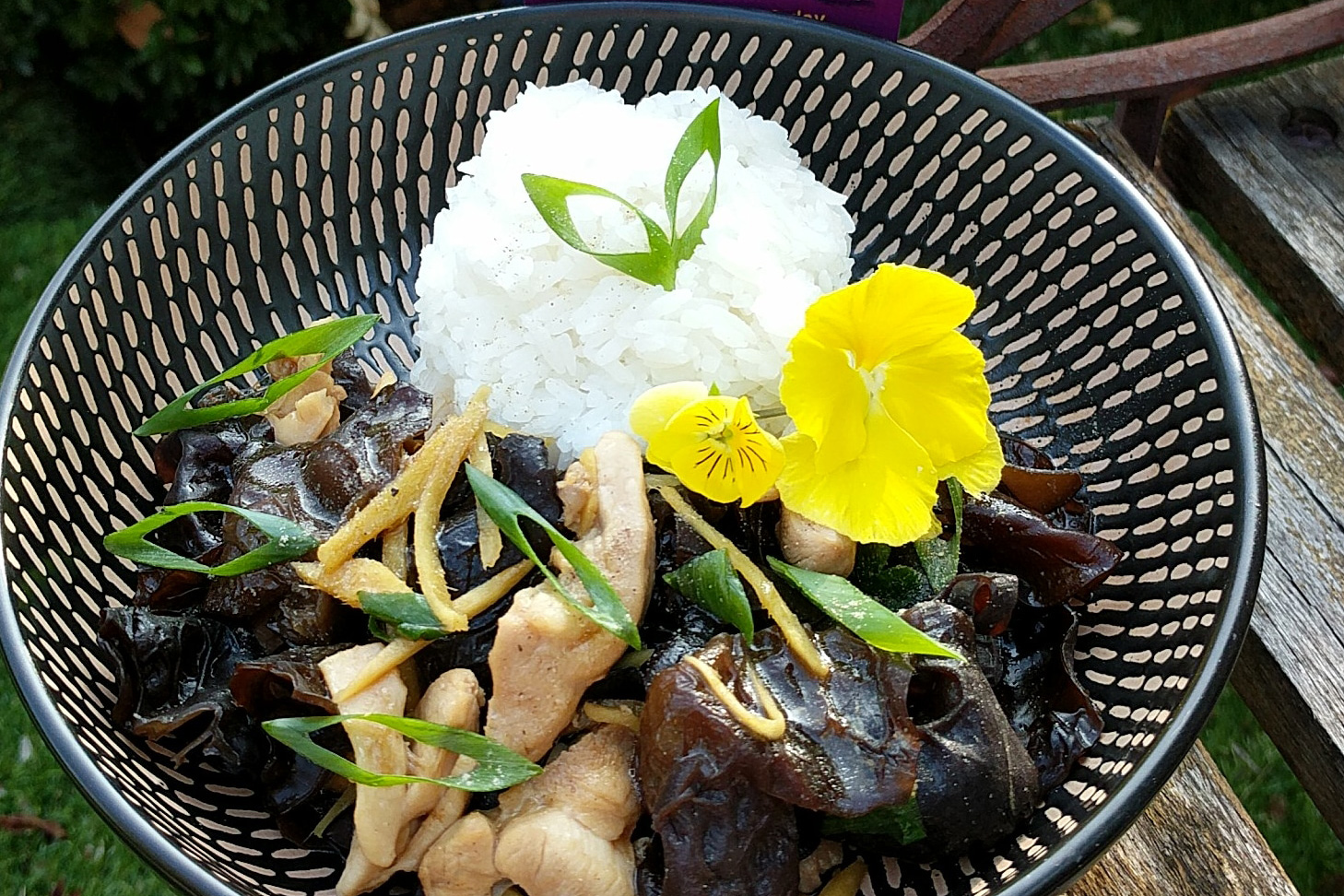 Stir Fried Chicken with Ginger and Black Fungus | Asian Inspirations