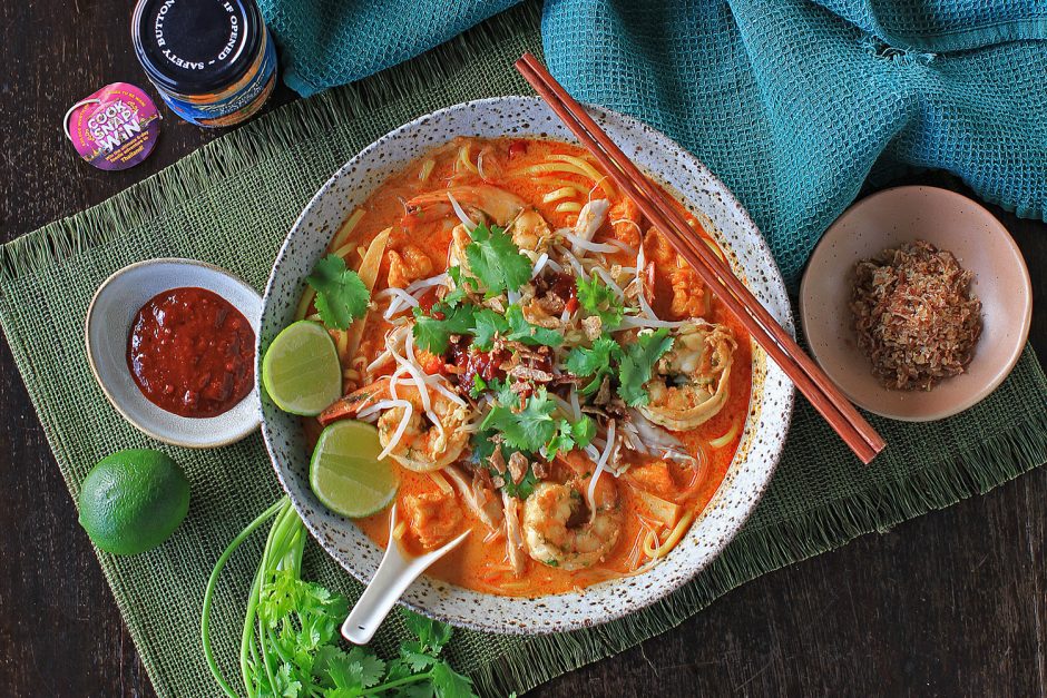 Chicken and Prawn Laksa | Asian Inspirations