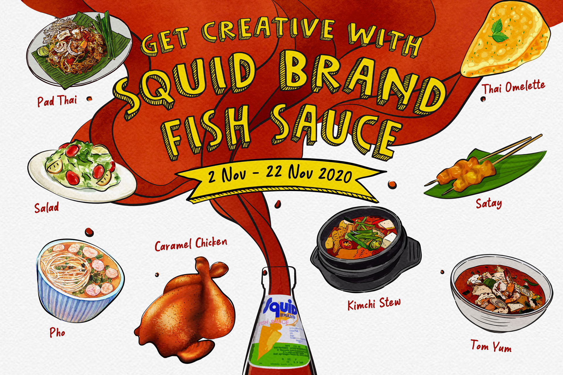 Get Creative with Squid Brand Fish Sauce | Asian Inspirations