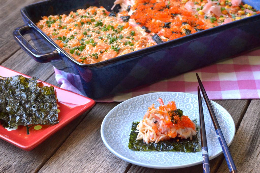 Sushi Tray Bake | Asian Inspirations