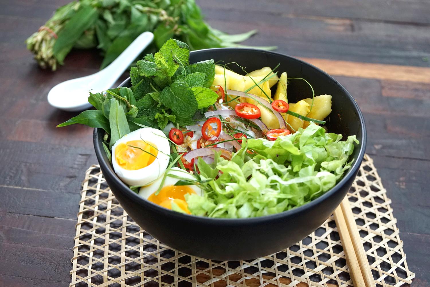 Tangy Fish Laksa (Laksa Kedah) | Asian Inspirations