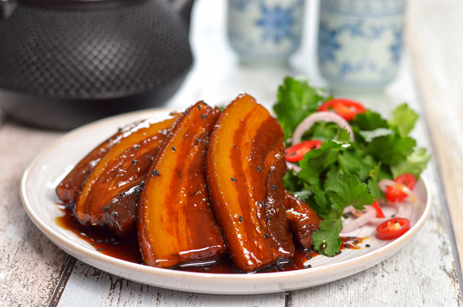 Caramelised Pork Belly in Master Stock | Asian Inspirations
