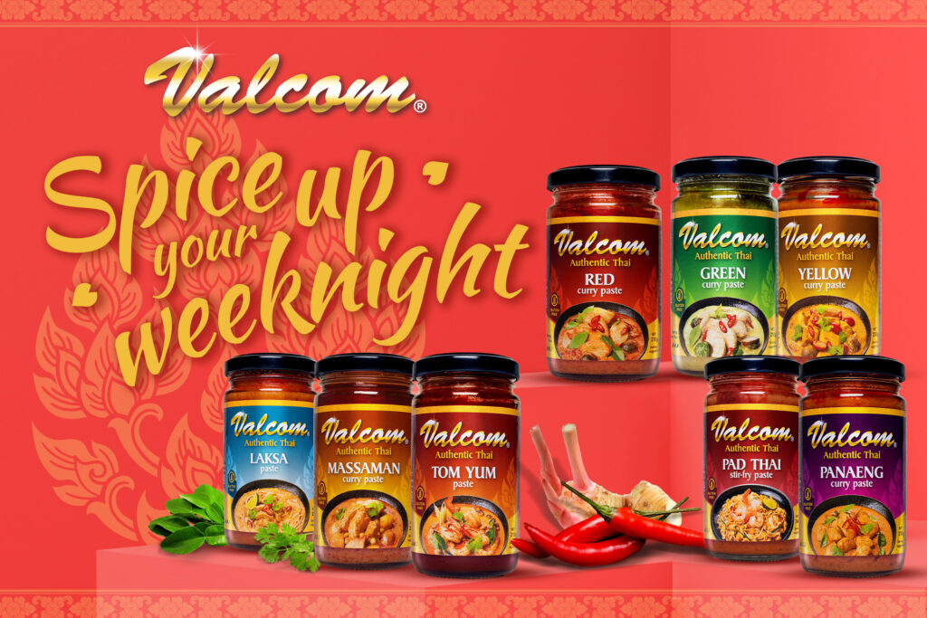Spice Up Your Home-Cooked Meals with Valcom Thai Cooking Pastes | Asian ...