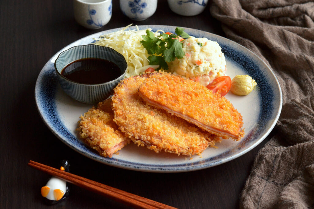 Ham Katsu (Ham Cutlet) | Asian Inspirations