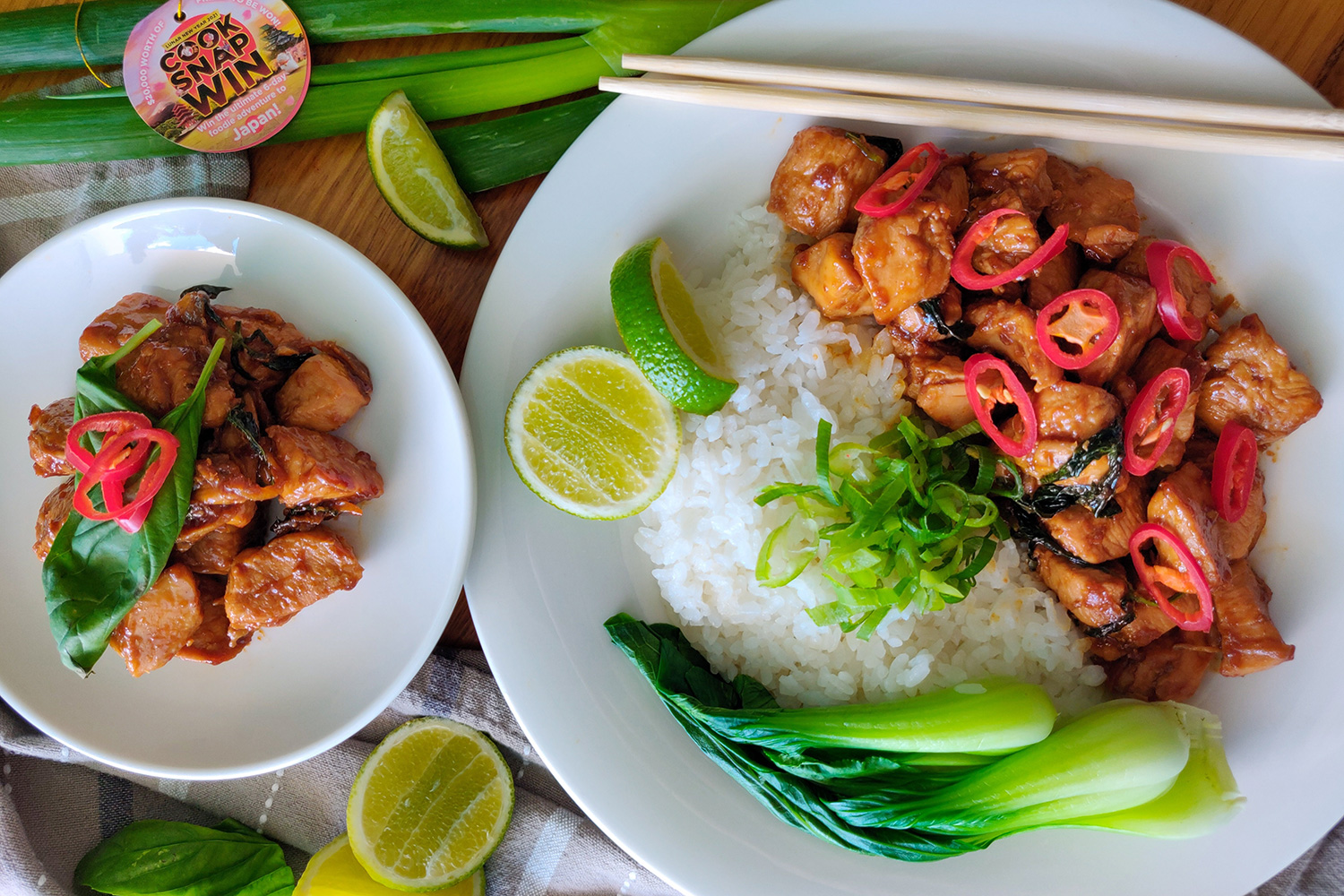 Easy Three Cup Chicken | Asian Inspirations