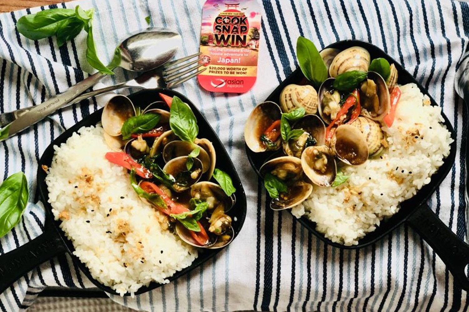 Stir Fry Clams with Basil | Asian Inspirations