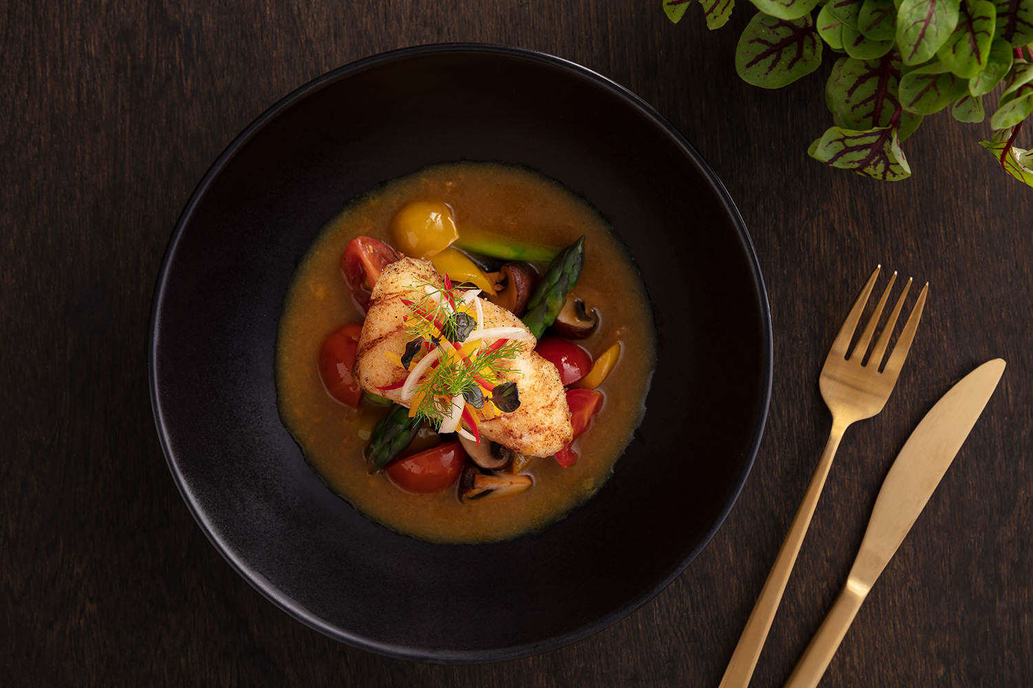 Pan Fried Rockling with Curry Sauce | Asian Inspirations