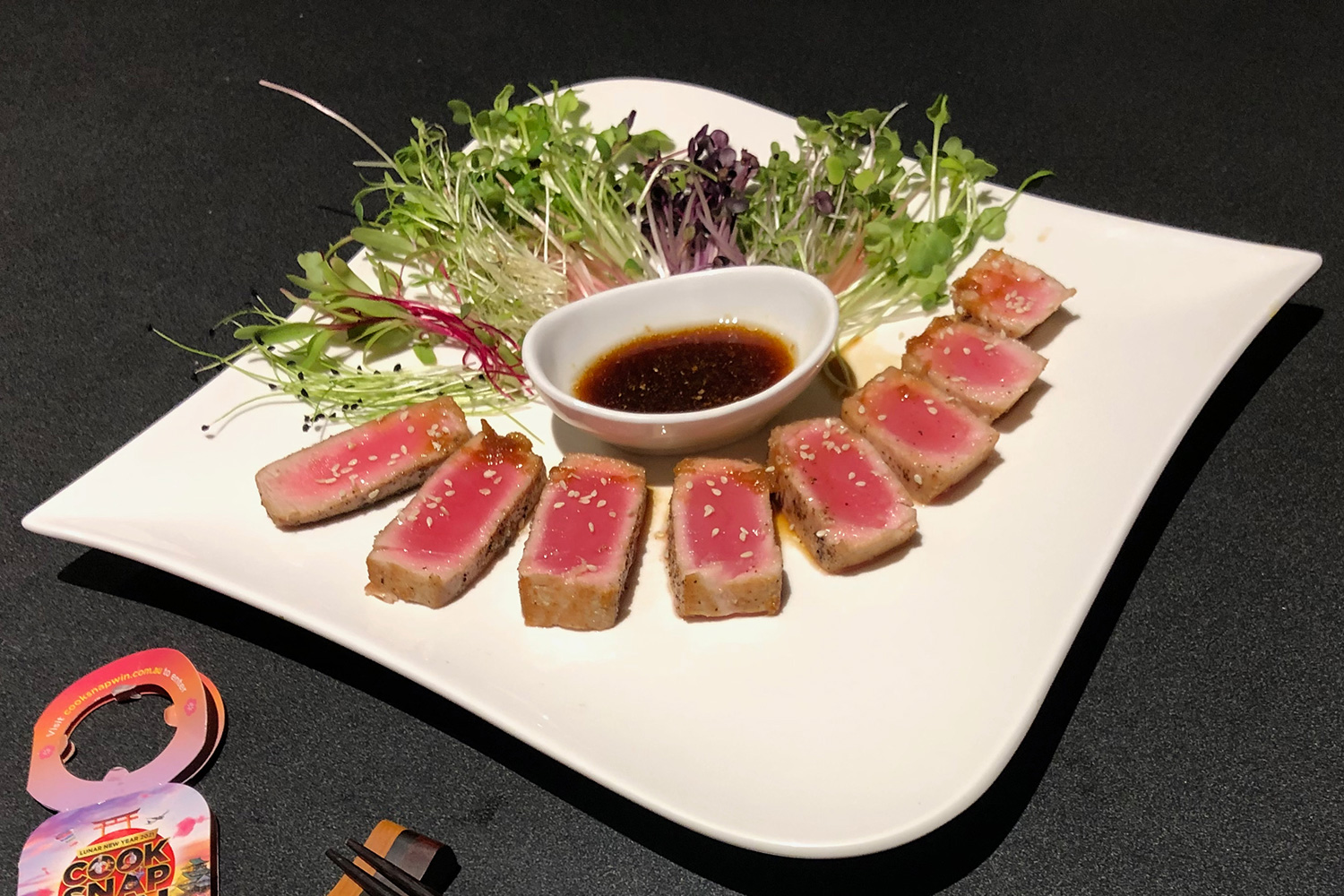 Delicious Tuna Tataki Asian Inspirations