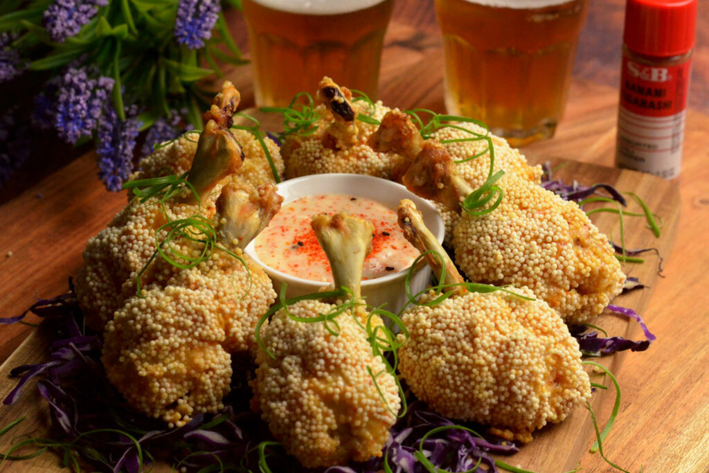 Crunchy Popping Boxing Chicken with Spicy Yuzu Dip | Asian Inspirations