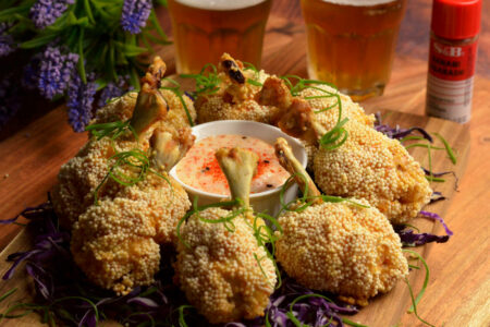 Crunchy Popping Boxing Chicken with Spicy Yuzu Dip | Asian Inspirations