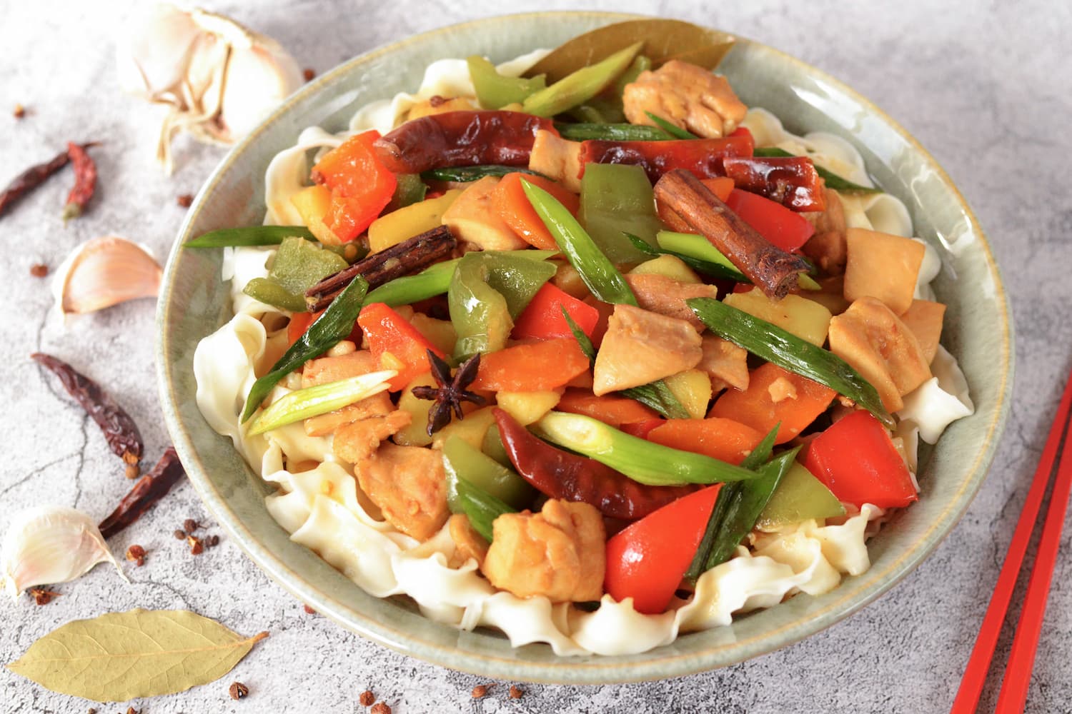 Big Plate Chicken (Da Pan Ji) | Asian Inspirations